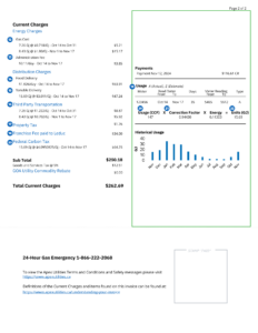 Understanding Your Invoice - Apex Utilities